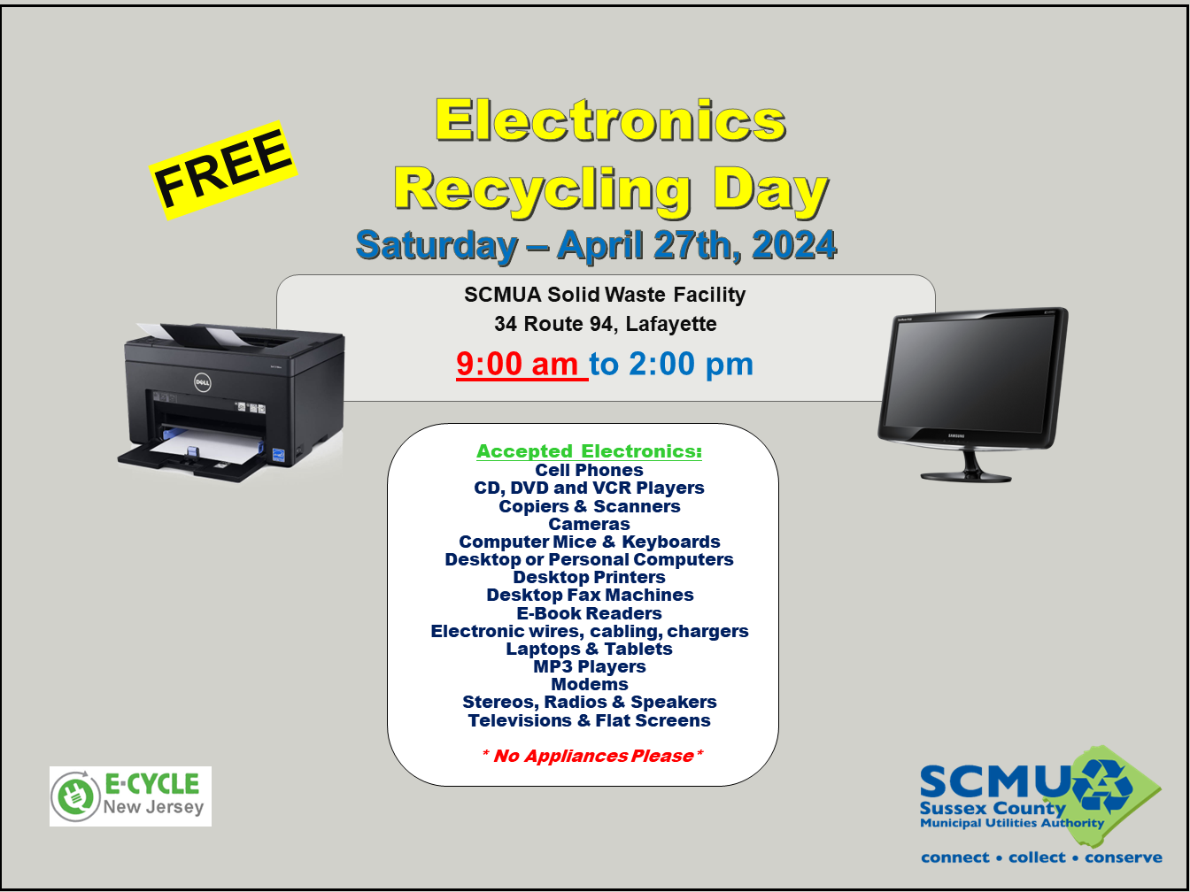 Recycling Events - SCMUA